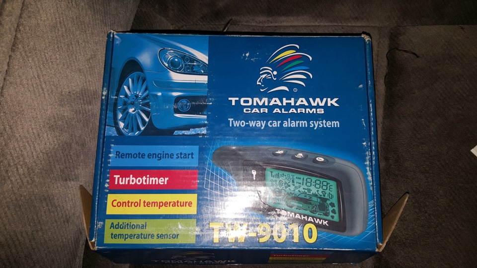 Установил сигнашку Tomahawk TW-9010 — Nissan Cefiro (A32), 2 л, 1997 года | электроника | DRIVE2