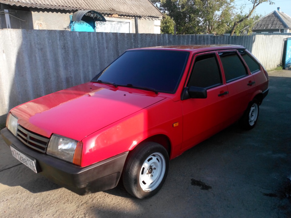 Тонировочка" — Lada 21093i, 1,5 л, 2001 года | своими руками | DRIVE2