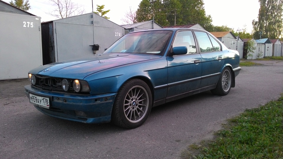 50% Eibach Pro-Kit — BMW 5 series (E34), 2,5 л, 1994 года | своими ...