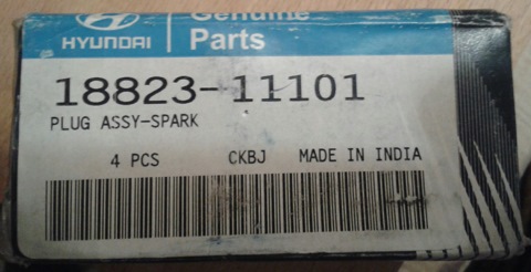 1882311101 Свеча зажигания KIA HYUNDAI | Запчасти на DRIVE2