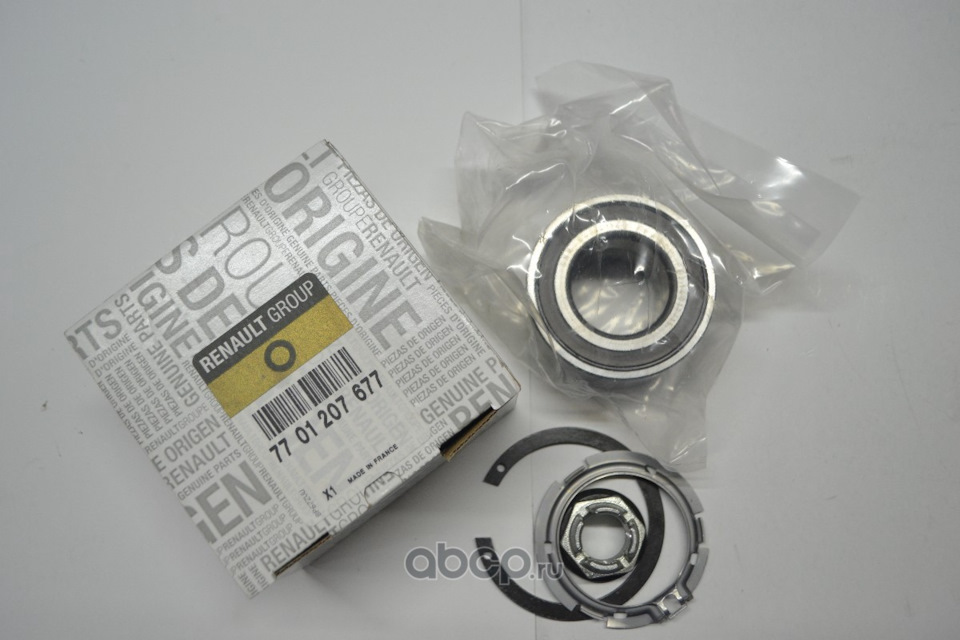 7701207677 Подшипник ступицы (полный комплект) RENAULT | Запчасти на DRIVE2