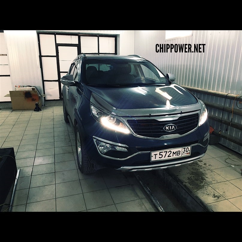 Чип-тюнинг Kia Sportage 2.0 L 150л.с в стоке — Chip Power Center на DRIVE2