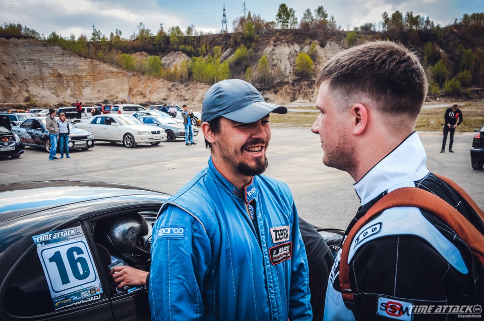 Time Attack 2015, stage 1, 16.05.2015) — Lada 21074, 1,6 л, 2010 года | покатушки | DRIVE2