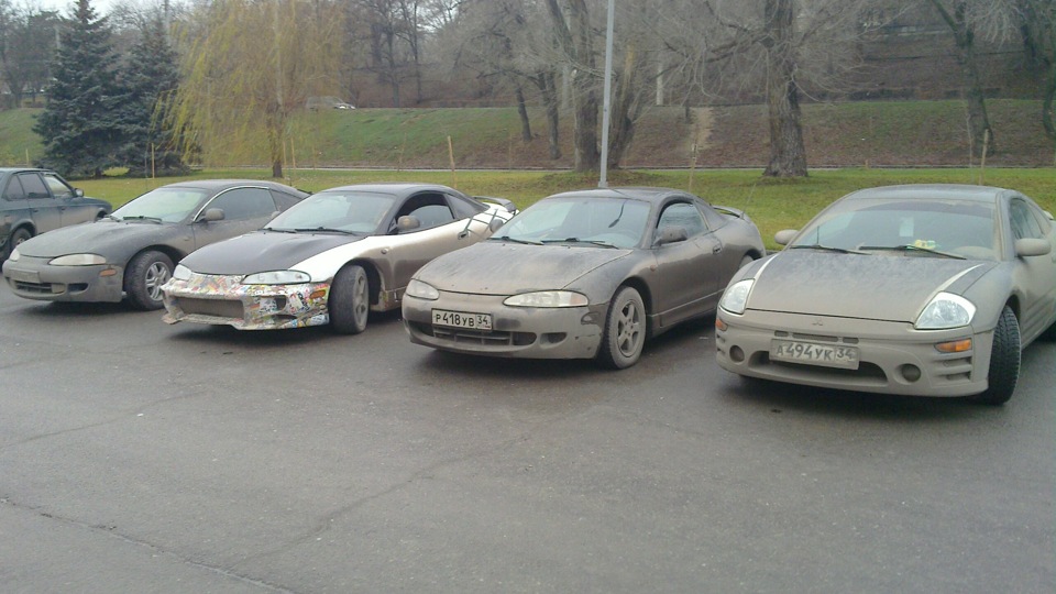 Встреча клипс с DSM-club Волгоград — Mitsubishi Eclipse (3G), 2,4 л ...