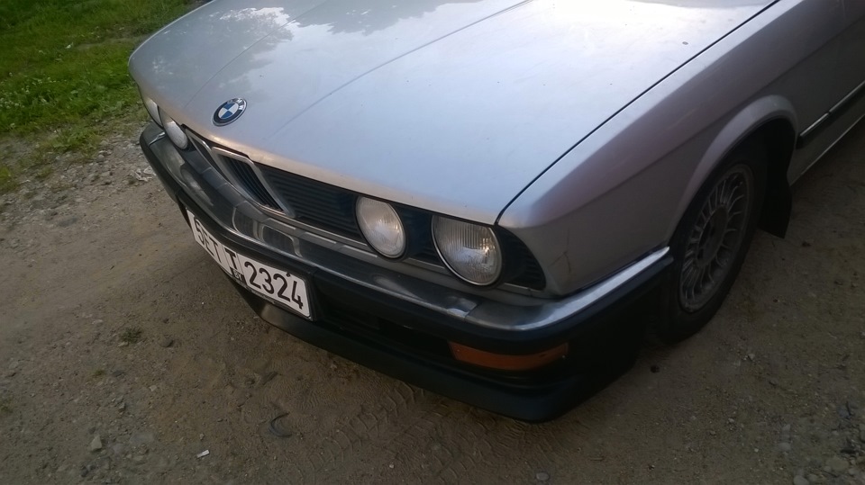 Губа Zender — BMW 5 series (E28), 2 л, 1985 года | стайлинг | DRIVE2