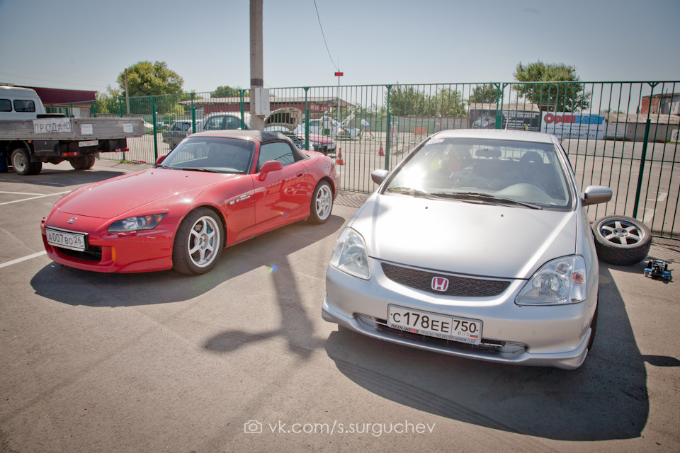 Time Attack Battle KKFA 4 этап — Honda Civic Type R (2G), 2 л, 2002 ...