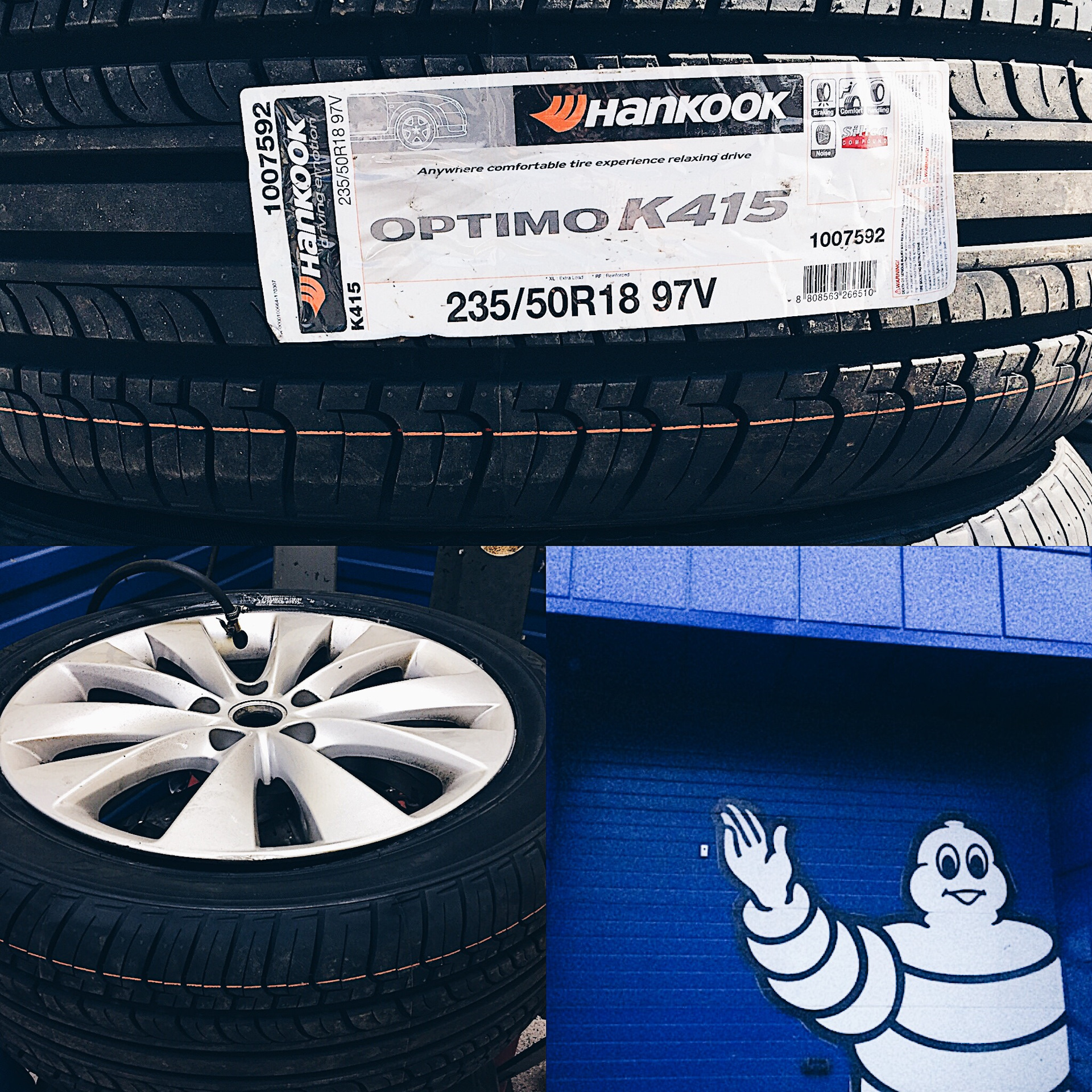Новая летняя резина: Hankook Optimo K415 97V — Opel Astra J GTC, 1,4 л ...