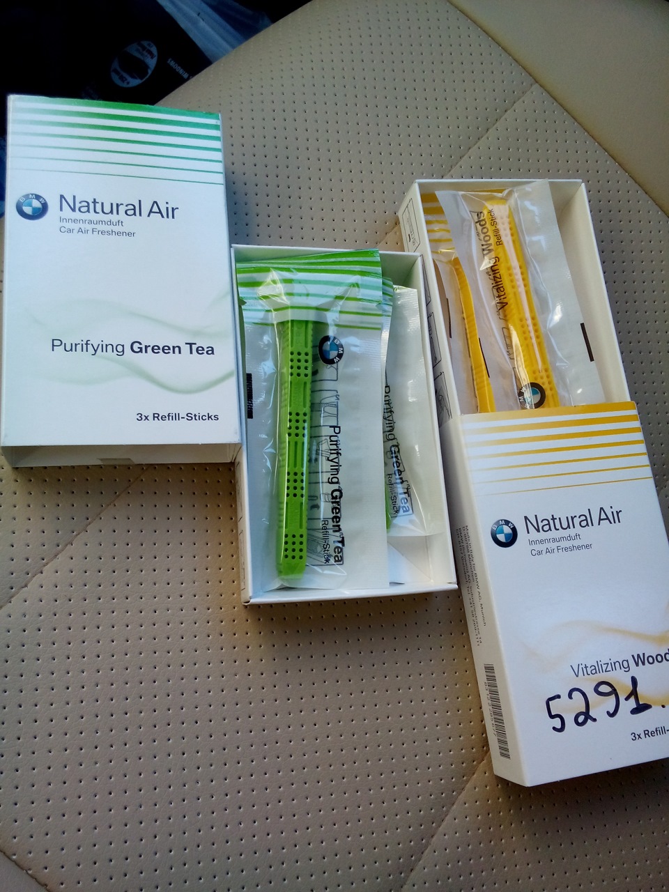 83122285674 Освежитель воздуха Natural Air Purifying Green Tea BMW ...