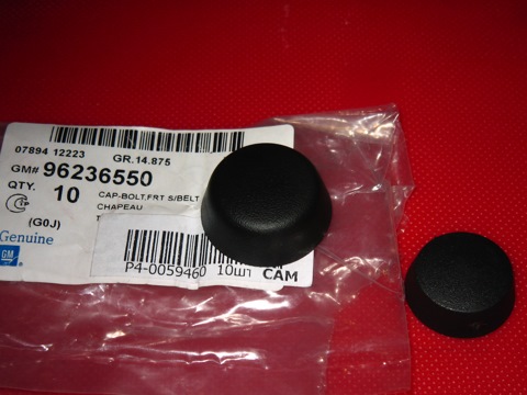 96236550 Колпачок болта ремня безопастности / Chevrolet 97~ GM ...