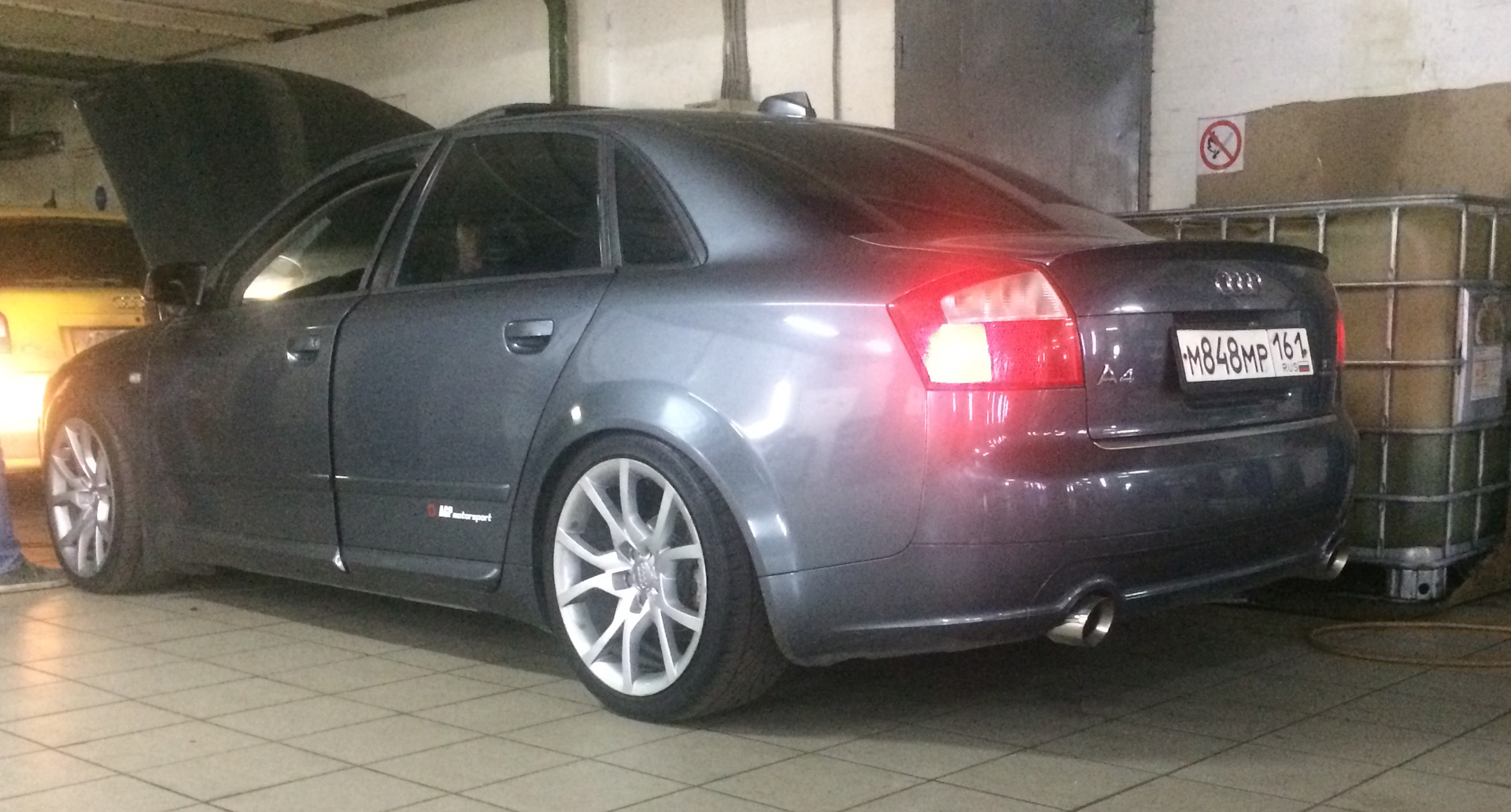 40-Разгон 0-160 St. 3 на IHI — Audi A4 (B6), 1,8 л, 2004 года | тест ...