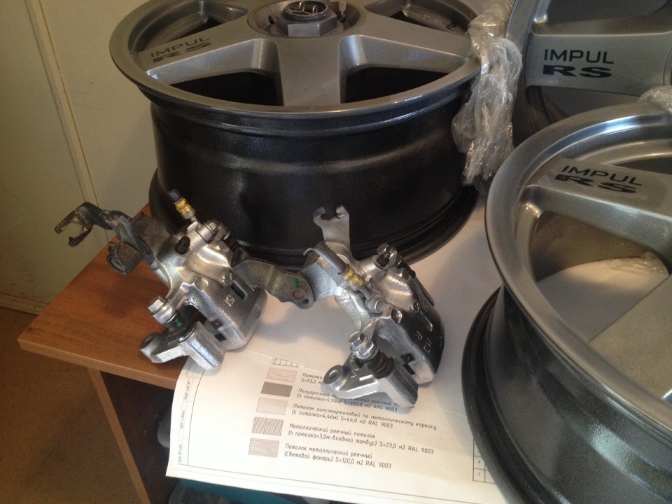 Тормозюльки на корму ;) — Nissan Maxima QX (A32), 3 л, 1998 года ...