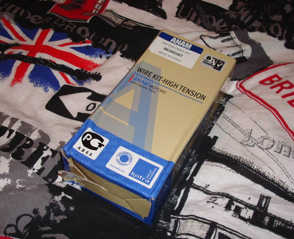 96305387 Комплект проводов высоковольтных GM | Запчасти на DRIVE2