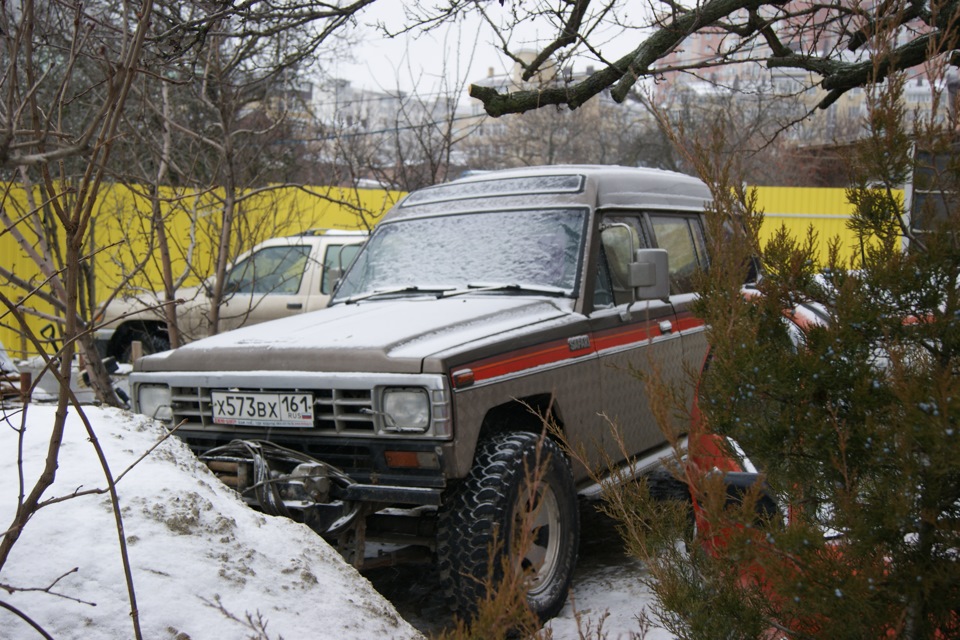 Фоточки "Железного" — Nissan Safari (R161), 3,3 л, 1987 года ...
