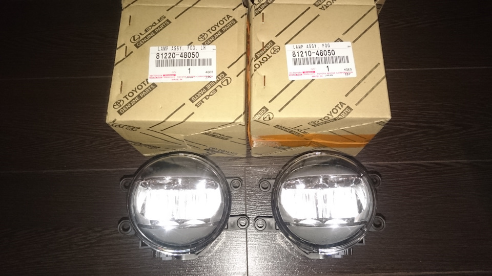 34. Led ПТФ от Lexus — Toyota Corolla (140/150), 1,6 л, 2011 года ...