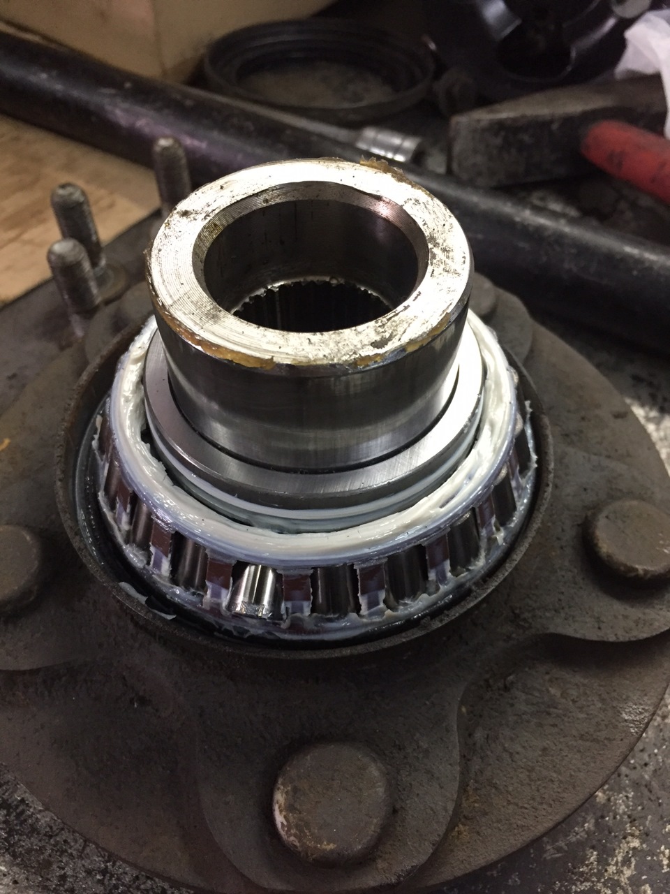 замена привода и ступ. подшипника — Lexus LX (URJ200/URJ201), 5,7 л ...