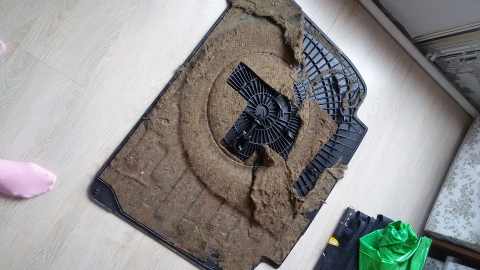 02. Первый опыт работы с карпетом — Toyota Funcargo, 1,5 л, 2000 года ...