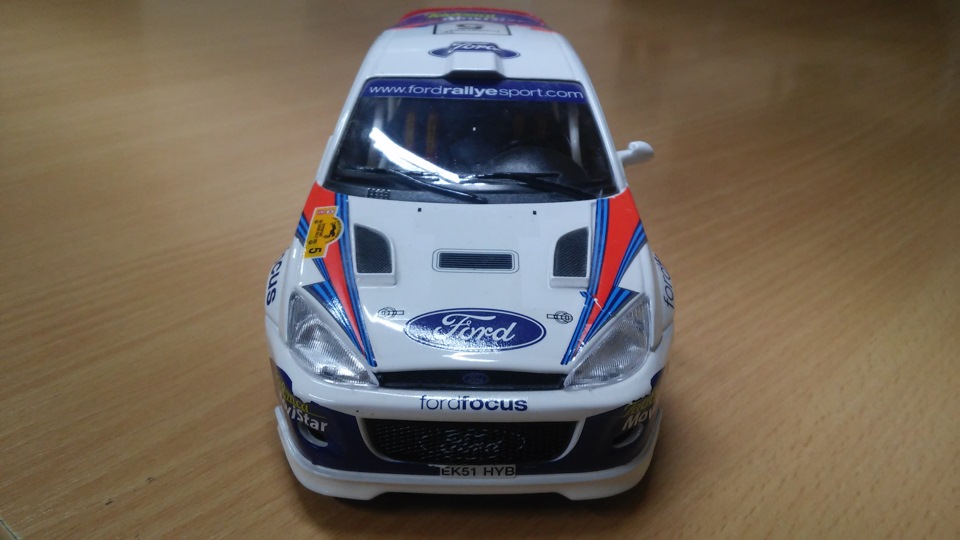 Пополнение в коллекции: Ford Focus WRC 1:24 от Bburago — DRIVE2