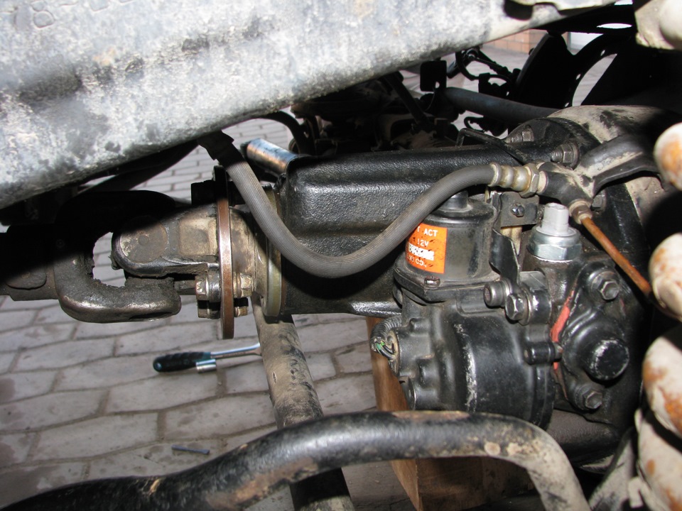 Переборка переднего моста TLC78. Часть 4. Установка редуктора с ...