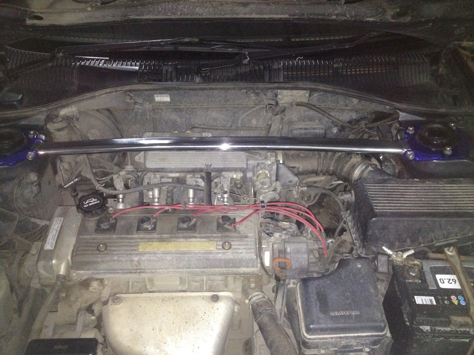 Растяжка до и после — Toyota Corona (T190), 1,6 л, 1992 года | тюнинг ...