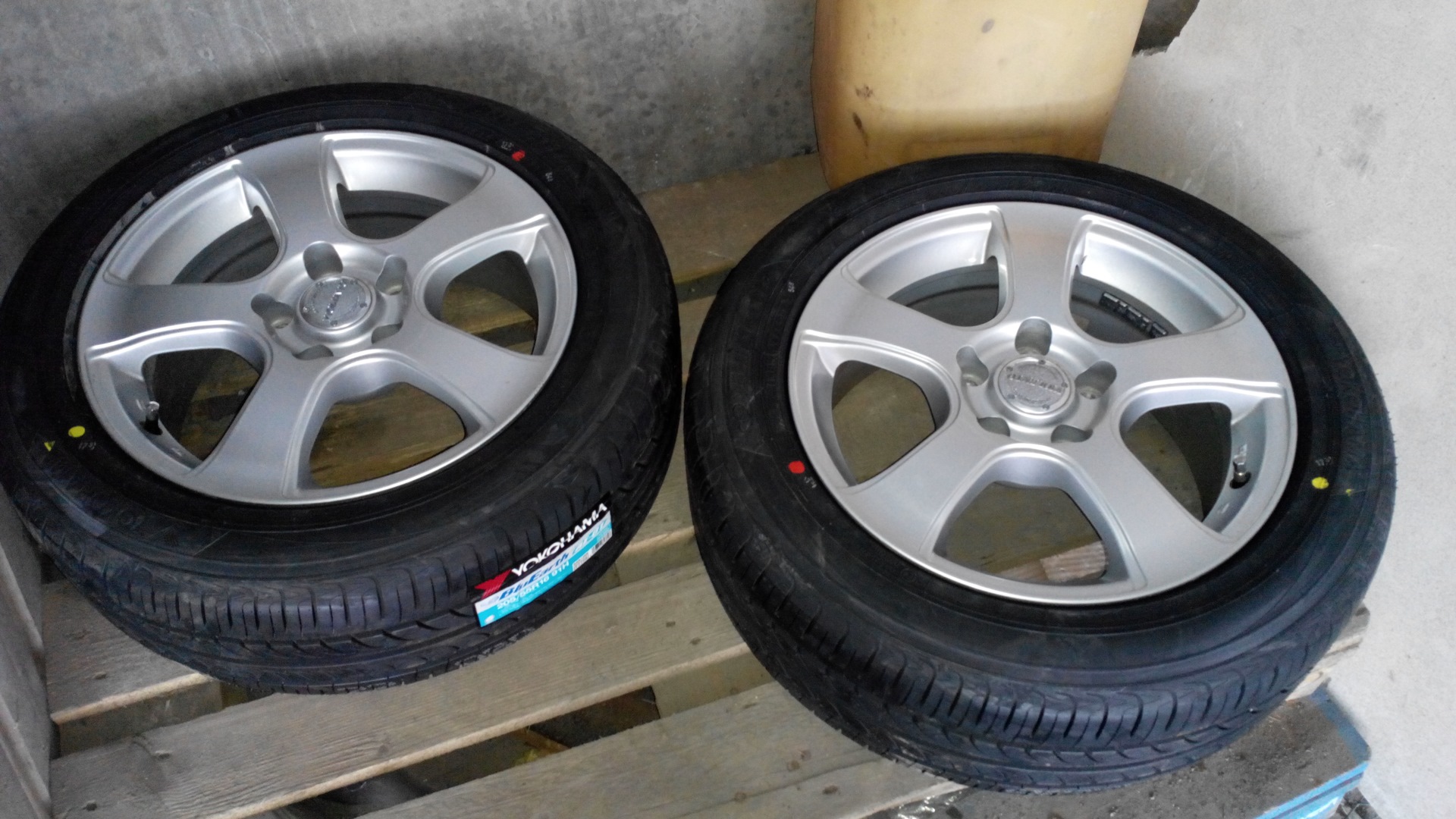 Купил летнюю резину Yokohama 205/55R16 — KIA Cerato (2G), 1,6 л, 2009 ...