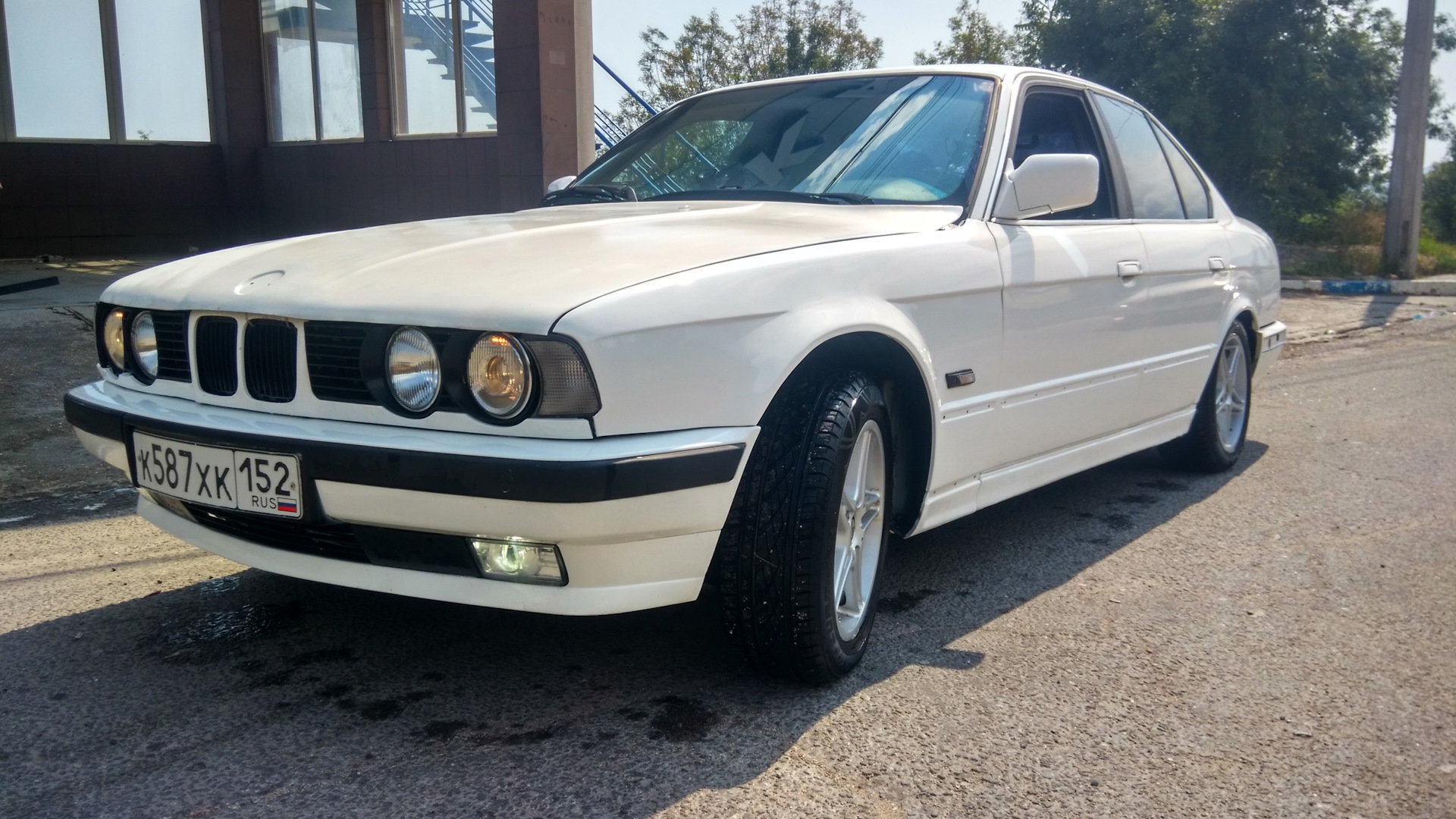 BMW 5 series (E34) 2.5 бензиновый 1990 | Снежок E34 520->525 на DRIVE2