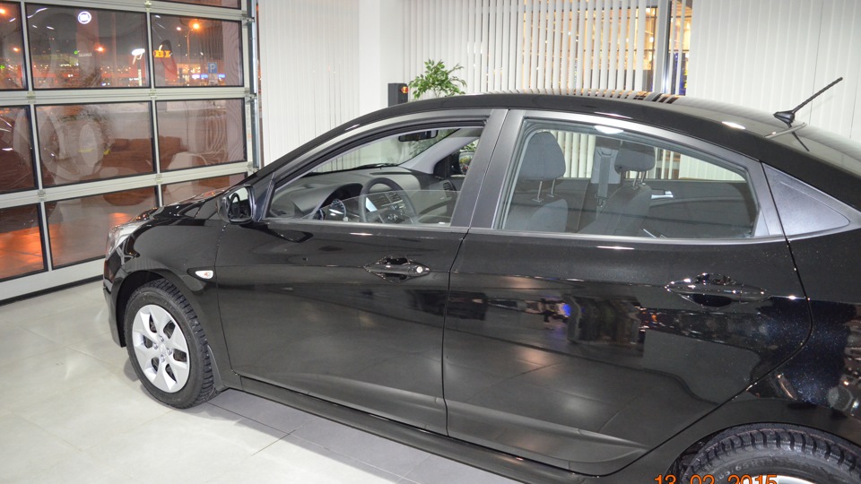 Переобулся — Hyundai Solaris (1G), 1,4 л, 2014 года | шины | DRIVE2