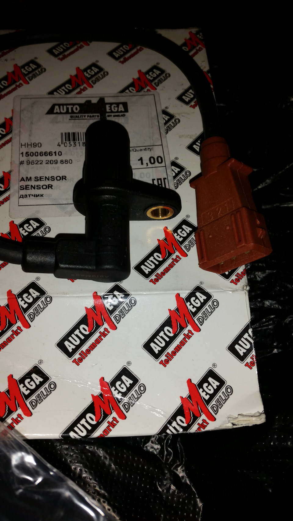 9622209880 Датчик импульсов RENAULT | Запчасти на DRIVE2