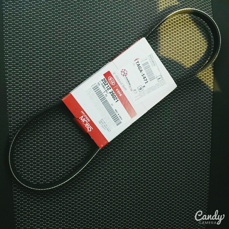 2521226021 ПРИВОДНОЙ РЕМЕНЬ L=90СМ KIA HYUNDAI | Запчасти на DRIVE2