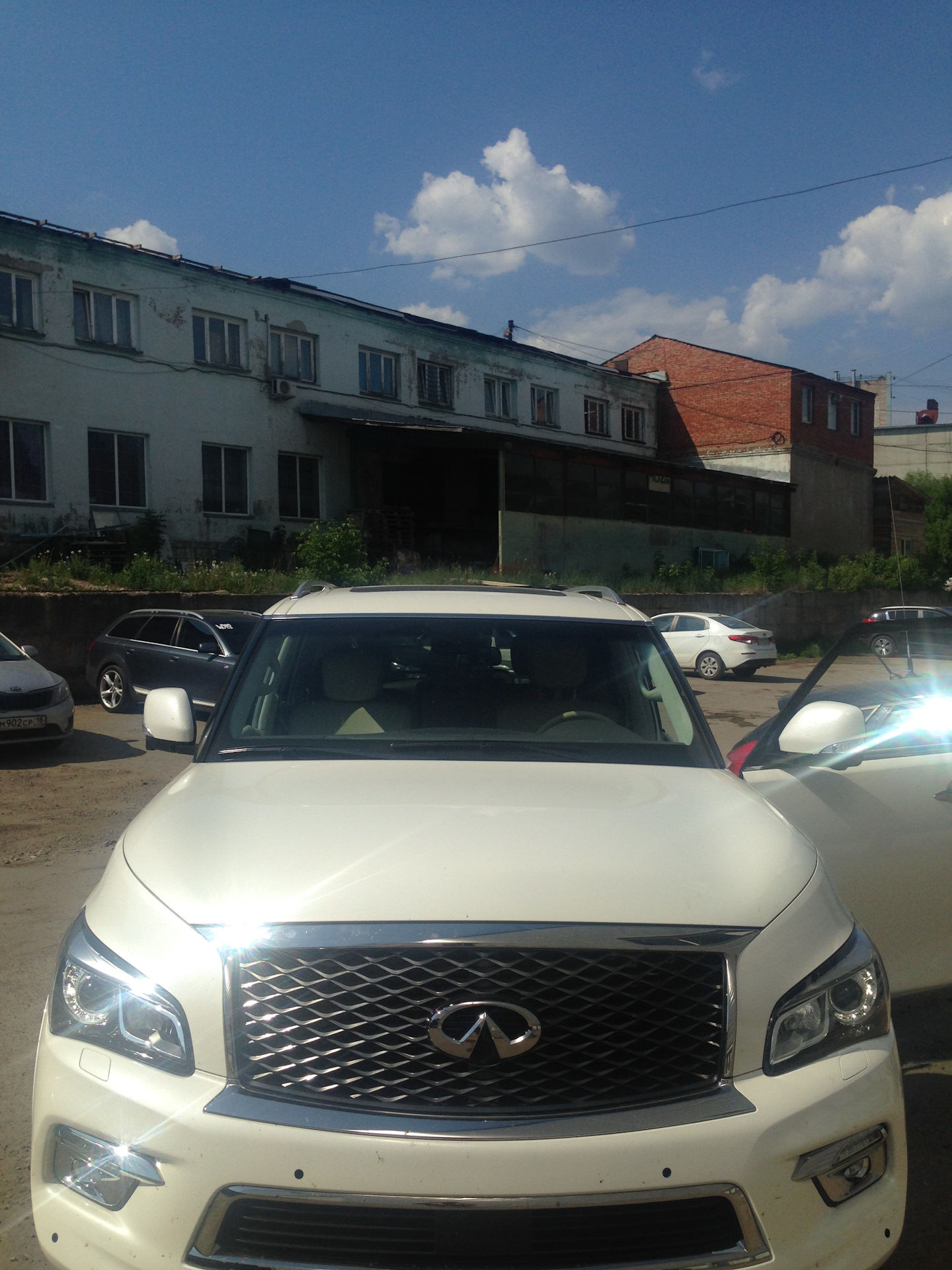 Обвес на infiniti 80 — Infiniti EX, 3,5 л, 2015 года | тюнинг | DRIVE2