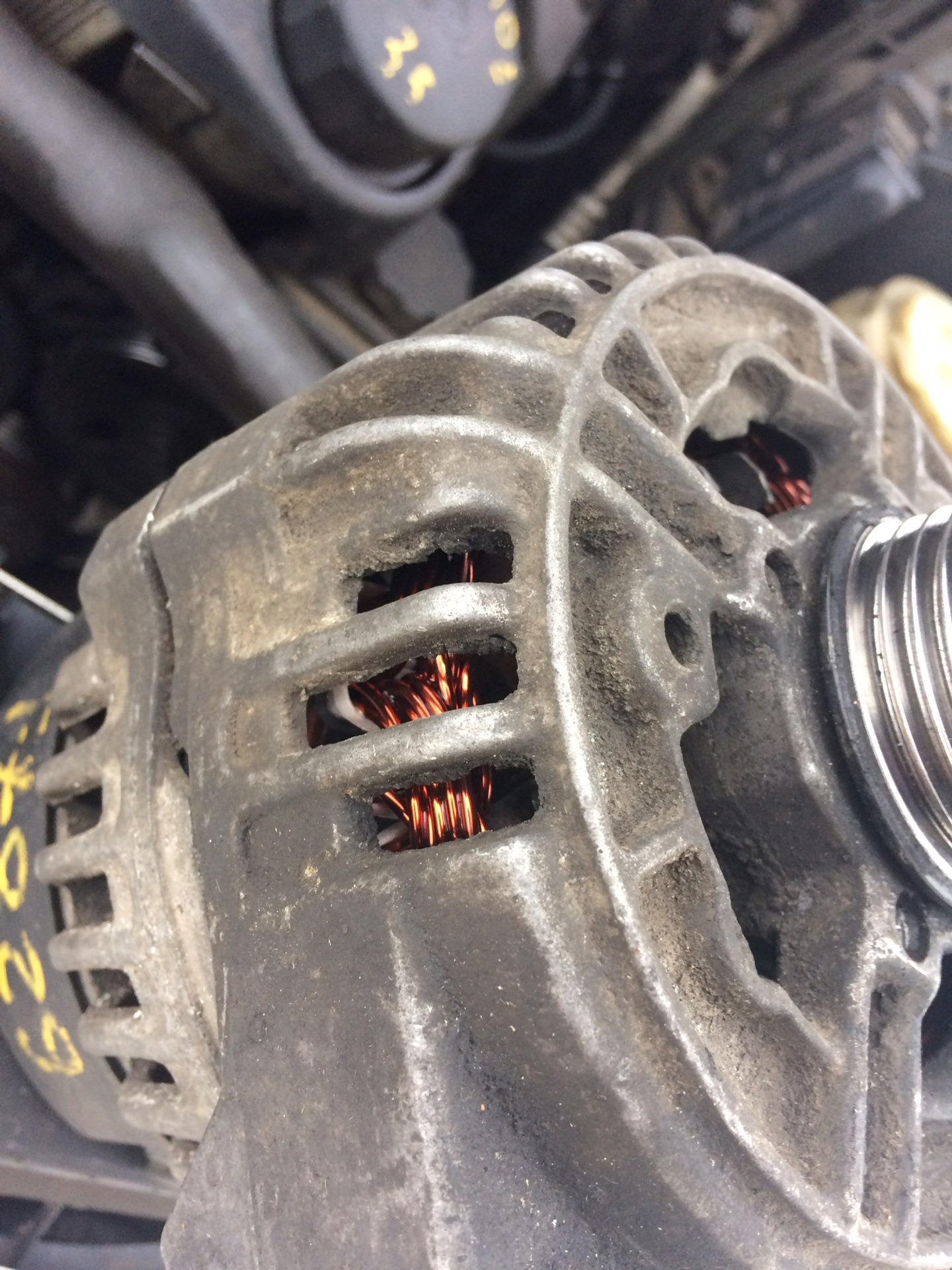 Генератор — Mercedes-Benz E-class (W210), 2,4 л, 1998 года | поломка ...