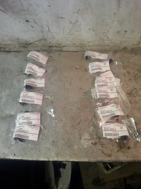 909140007 Клипса крепежная SUBARU | Запчасти на DRIVE2