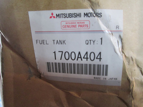 1700A404 БЕНЗОБАК (3.0/3.5/3.8 НЕ GDI) PAJERO III/PAJERO IV Mitsubishi ...