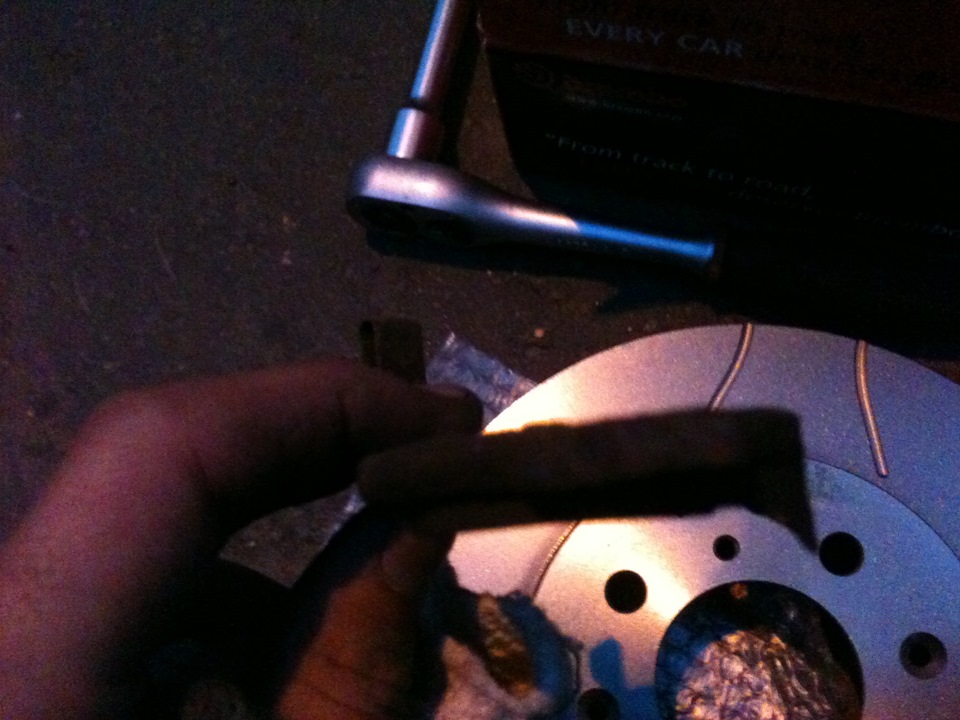 Тормзные диски Brembo. Колодки. Скобы-держатели колодок. — Honda Civic ...