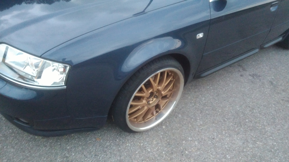 TSW KYALAMI R19 9,5J по кругу. — Audi A6 Avant (C5), 1,9 л, 2004 года ...