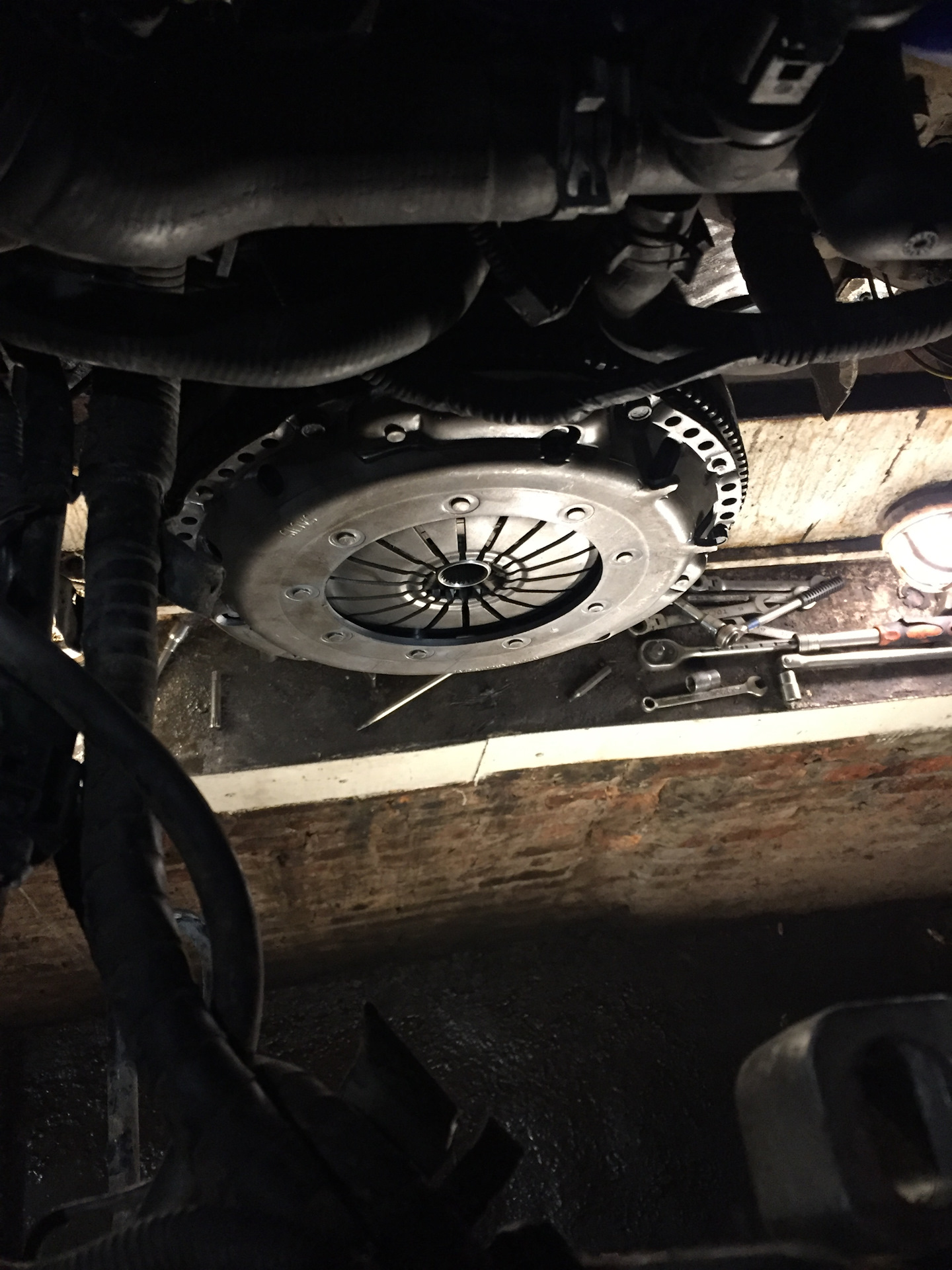 Сцепление ч2 — Skoda Octavia RS A4 Mk1, 1,8 л, 2001 года | своими ...