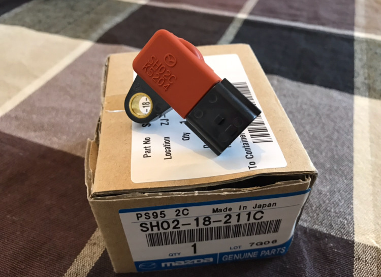 SH0218211C Датчик давления Mazda | Запчасти на DRIVE2