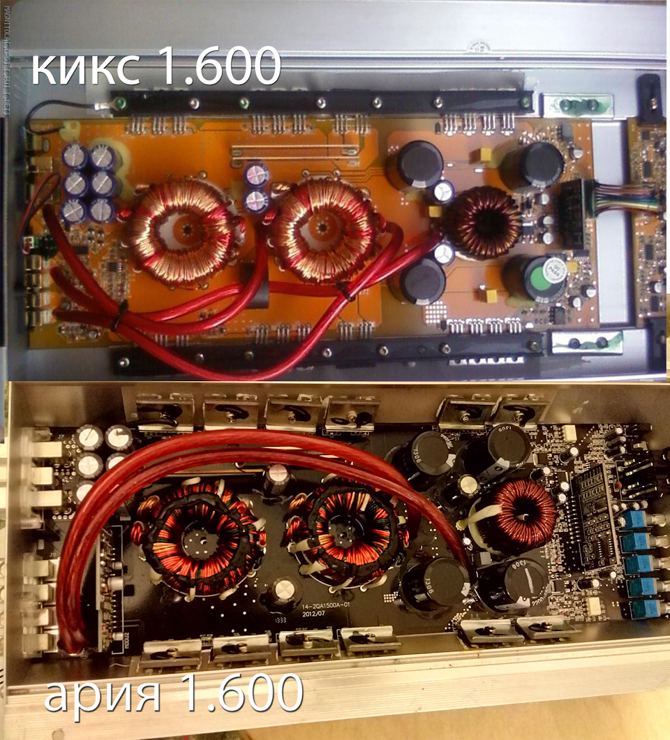 визуальное сравнение Kicx 1.600 и Aria ap-d1500 — Lada Приора хэтчбек, 1,6 л, 2009 года ...