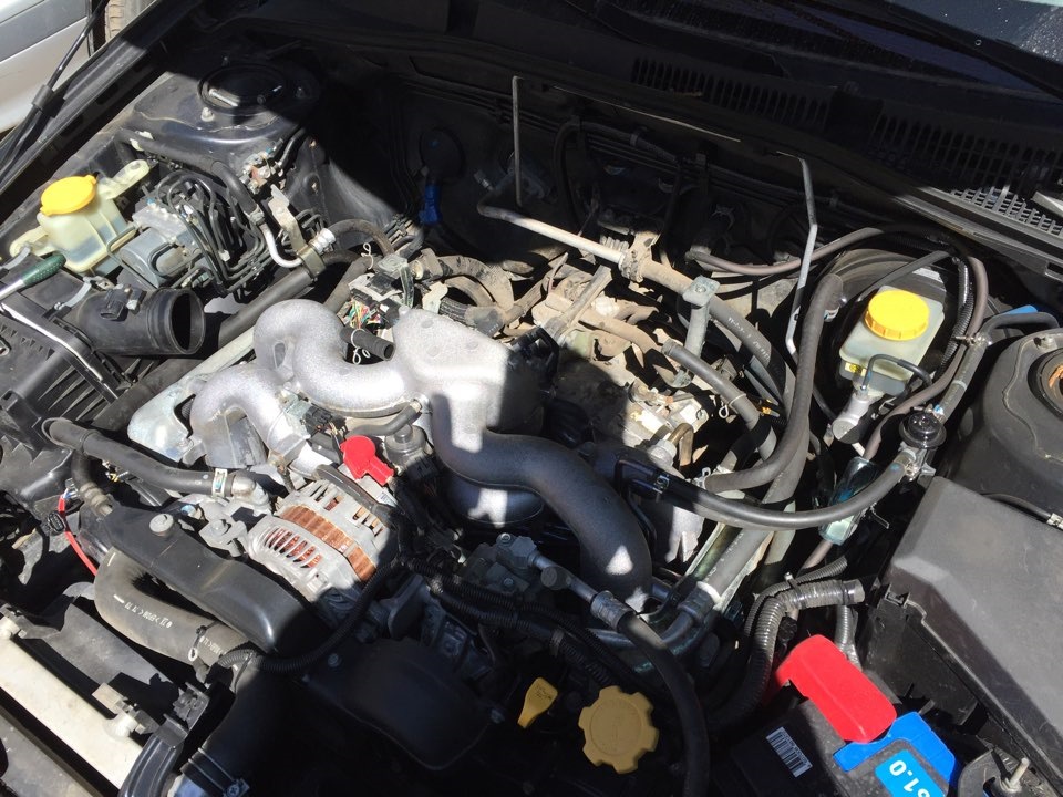 Прокладка дроссельной заслонки — Subaru Legacy (BL/BP), 2 л, 2007 года ...