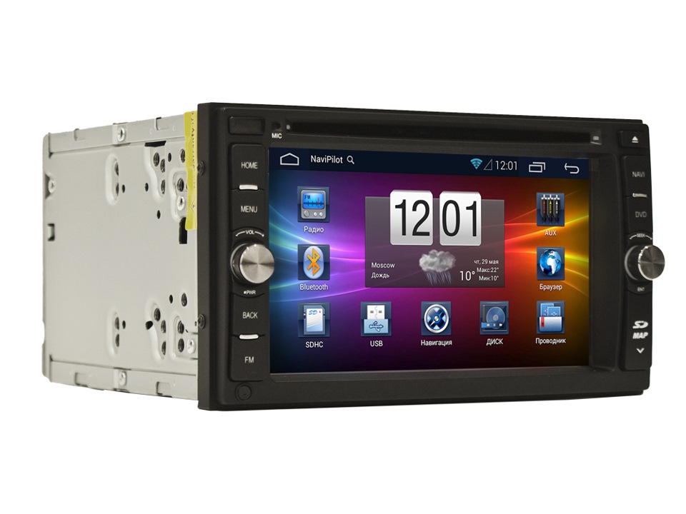 Штатная магнитола NaviPilot DROID2 Nissan Pathfinder 2004-н.в. (Android ...
