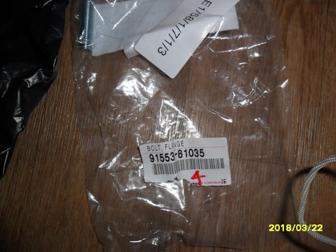 9155381035 Болт крепления глушителя TOYOTA LEXUS | Запчасти на DRIVE2