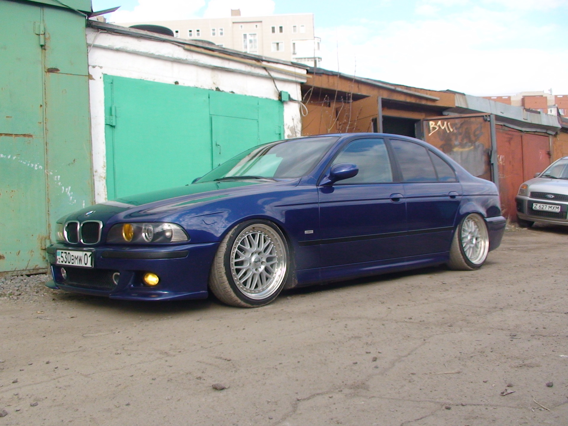 Диски Rial Daytona Race и проставки — BMW 5 series (E39), 3 л, 2001 ...