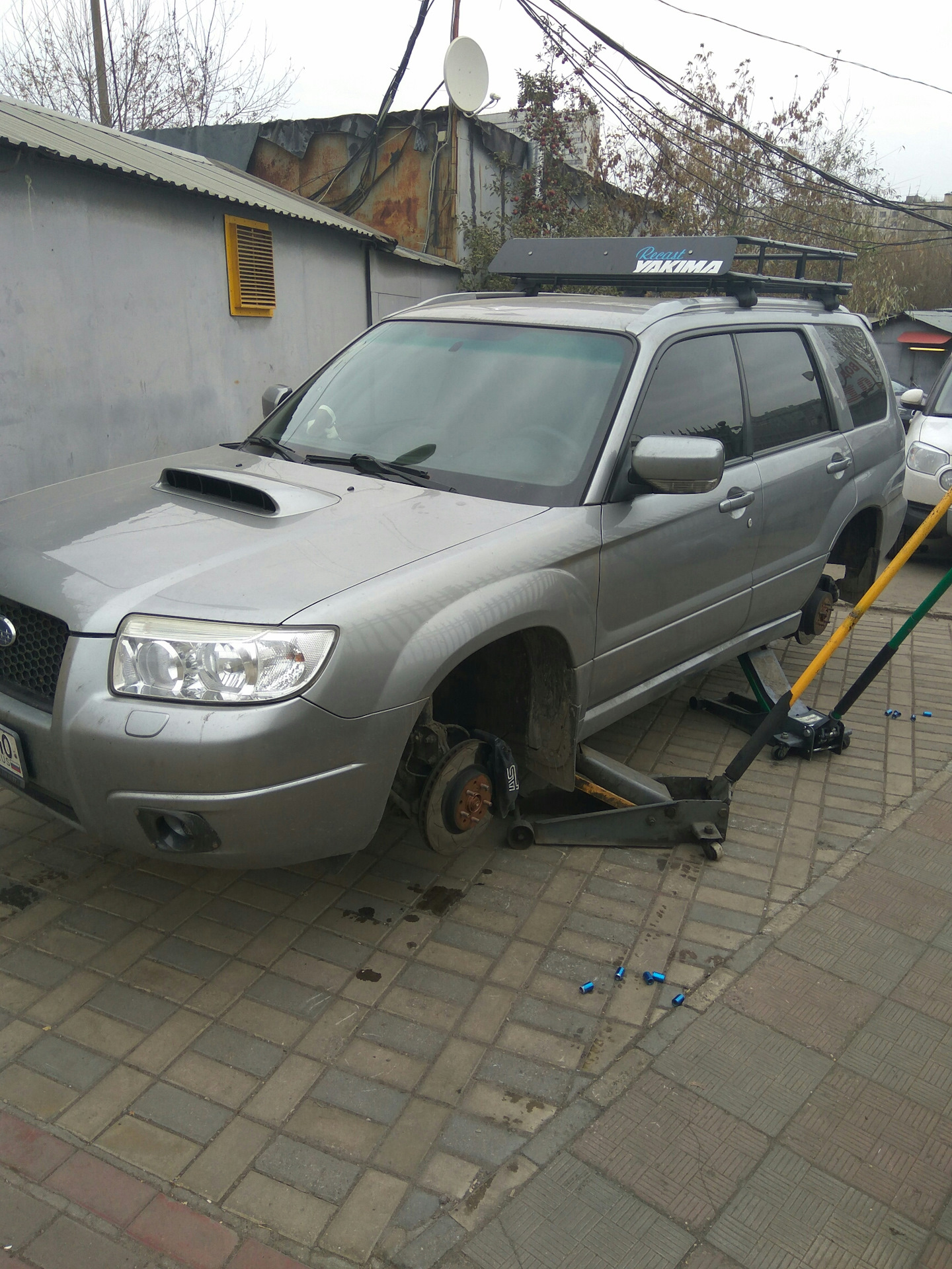 YAKIMA — Subaru Forester (SG), 2,5 л, 2007 года | стайлинг | DRIVE2