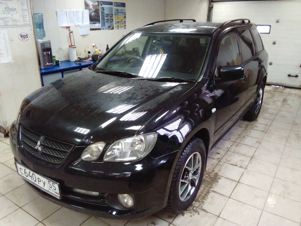 Рейлинги на месте — Mitsubishi Airtrek, 2 л, 2001 года | стайлинг | DRIVE2