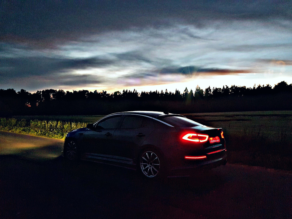 Рефлектора в задний бампер. — KIA Optima (3G), 2,4 л, 2014 года ...