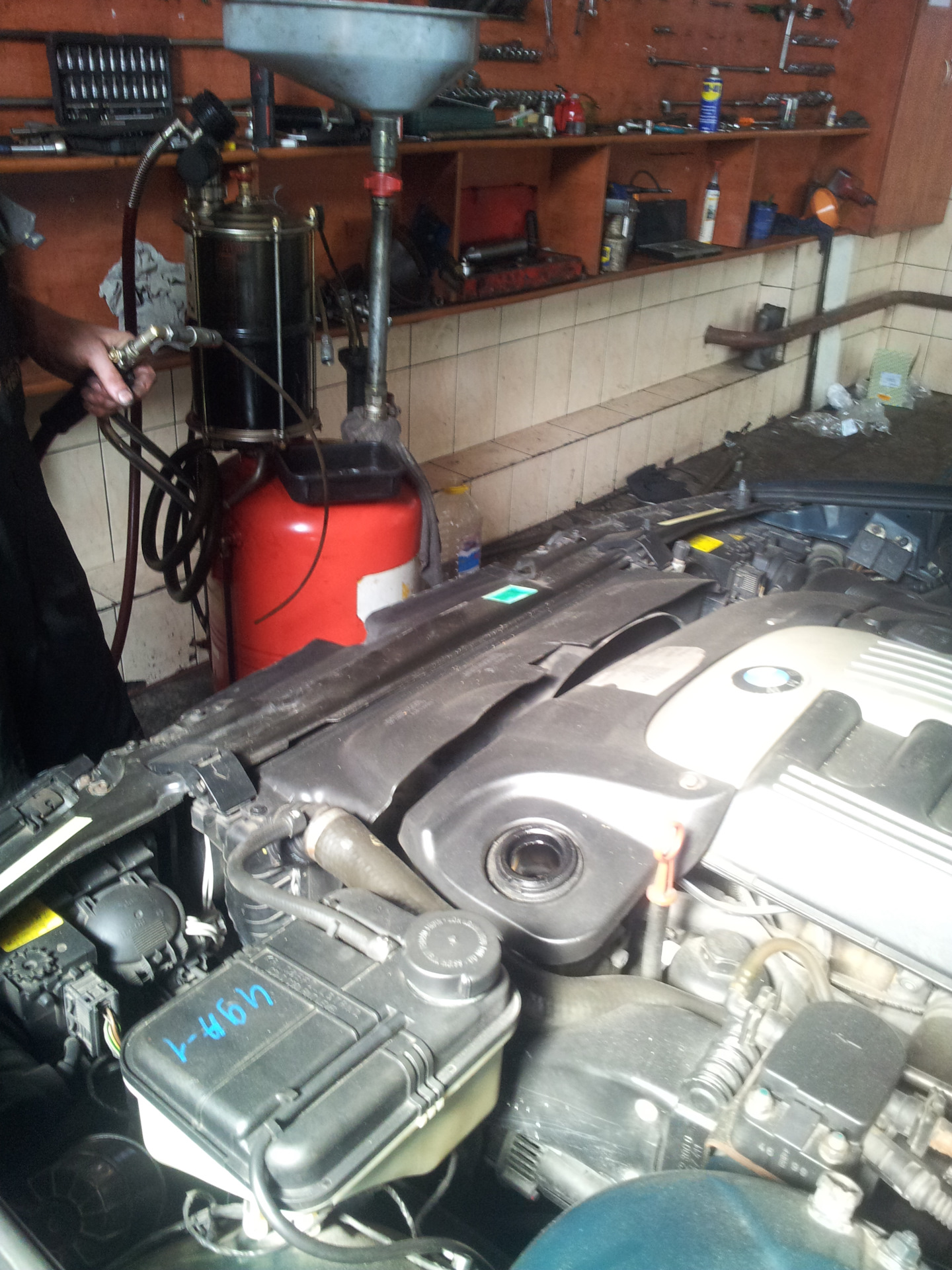 Замена масло ГУР м57 730d.😎 — BMW 7 series (E38), 3 л, 2000 года ...