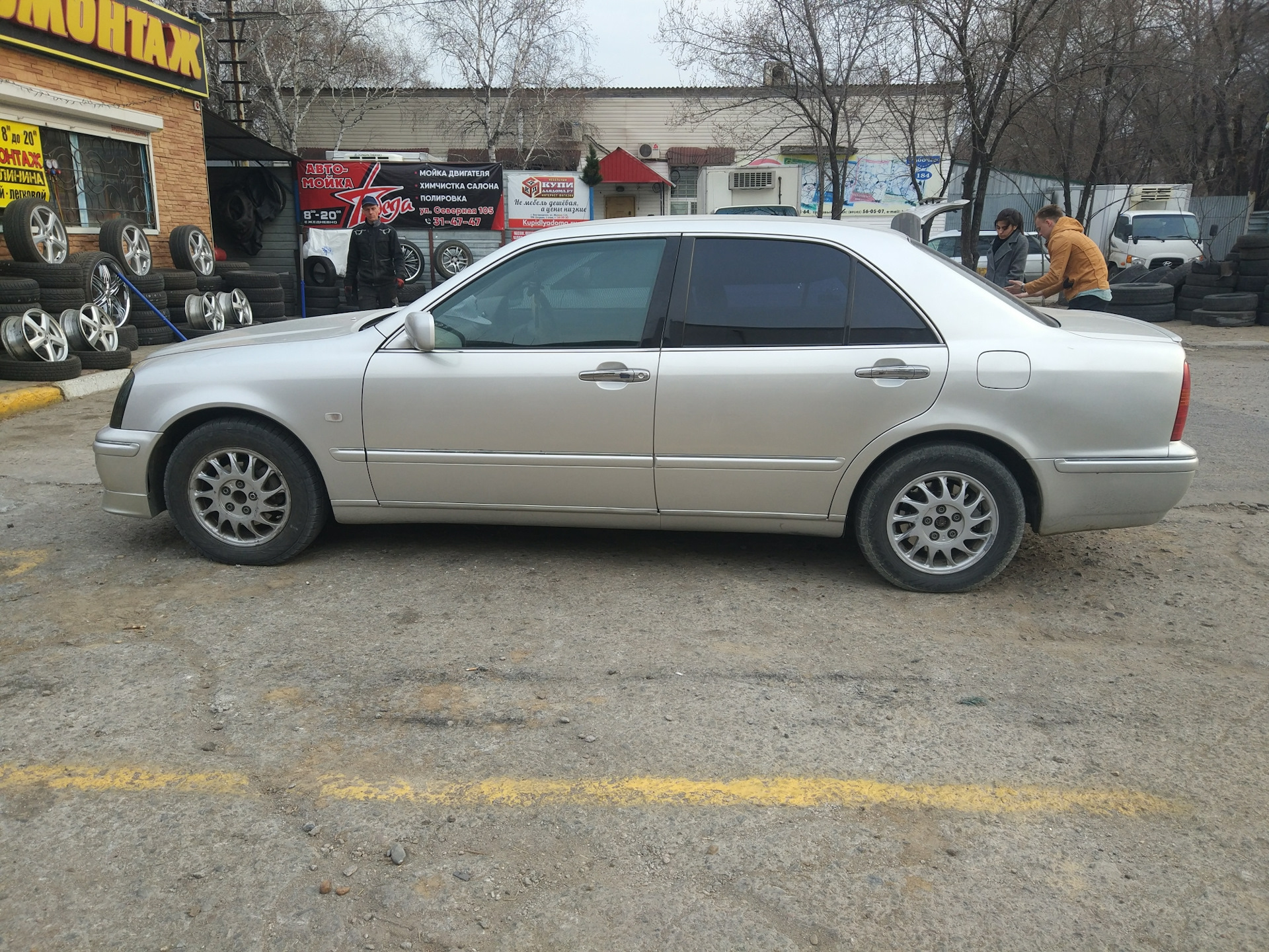 Сезон пришел, Stance на месте. — Toyota Progres, 2,5 л, 1999 года ...