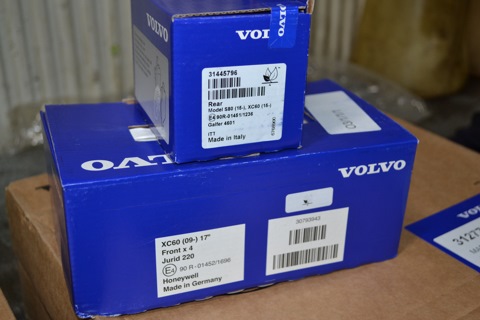 30793943 Колодки тормозные дисковые комплект Volvo | Запчасти на DRIVE2