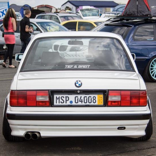 Zender — BMW 3 series (E30), 3 л, 1987 года | стайлинг | DRIVE2