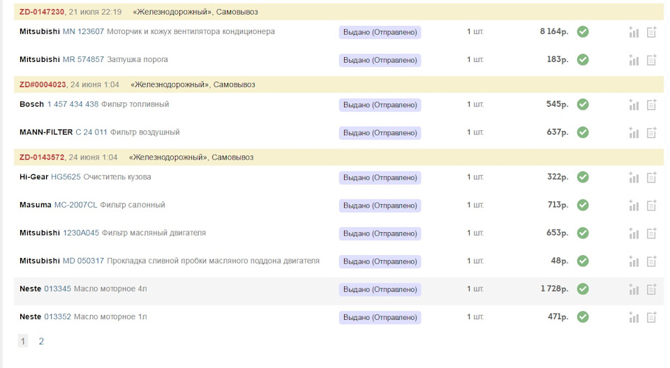 MN123607 Моторчик и кожух вентилятора кондиционера Mitsubishi ...