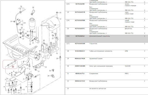 4B0616751 Соединение VAG | Запчасти на DRIVE2